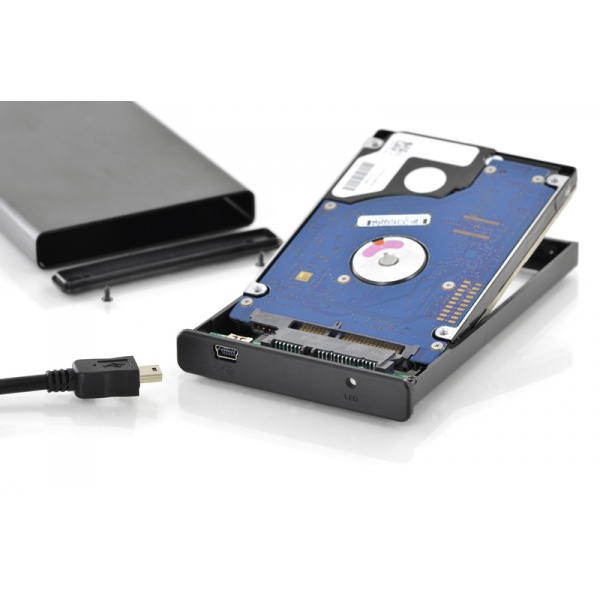 DIGITUS - USB 2.0-SATA 2 SSD/HDD-Gehäuse - Dagtech
