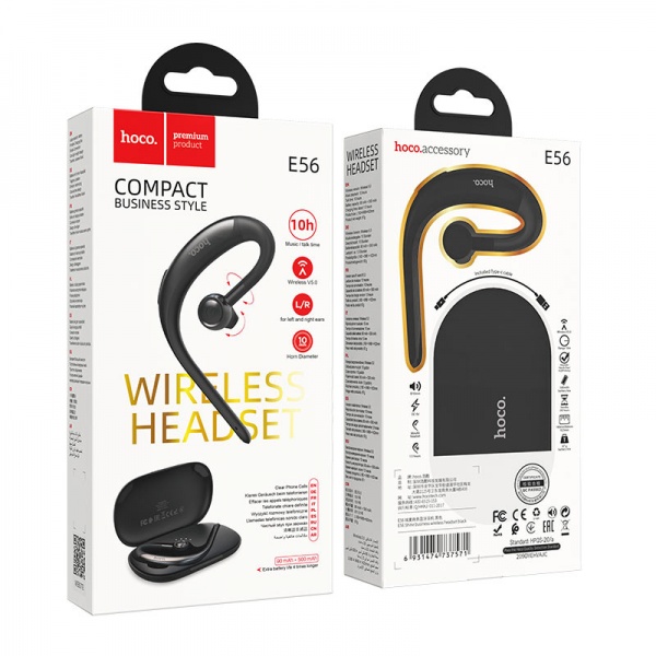 Hoco E56 - Bluetooth Headset - Dagtech
